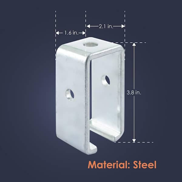 NEWHOUSE ELECTRIC 1-5/8 in. Trade Size Steel Strut Channel Trolley ...