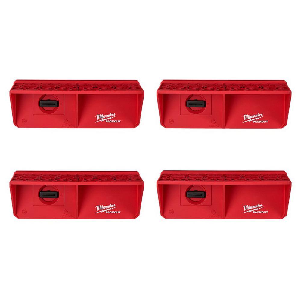 Milwaukee Packout Screwdriver Rack (4-Pack) 48-22-8341-4 - The Home Depot