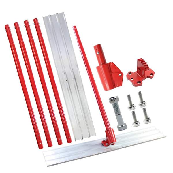 Laybus Concrete Bull Float Tools Kit, 48 in. x 8 in. Cement Trowel ...