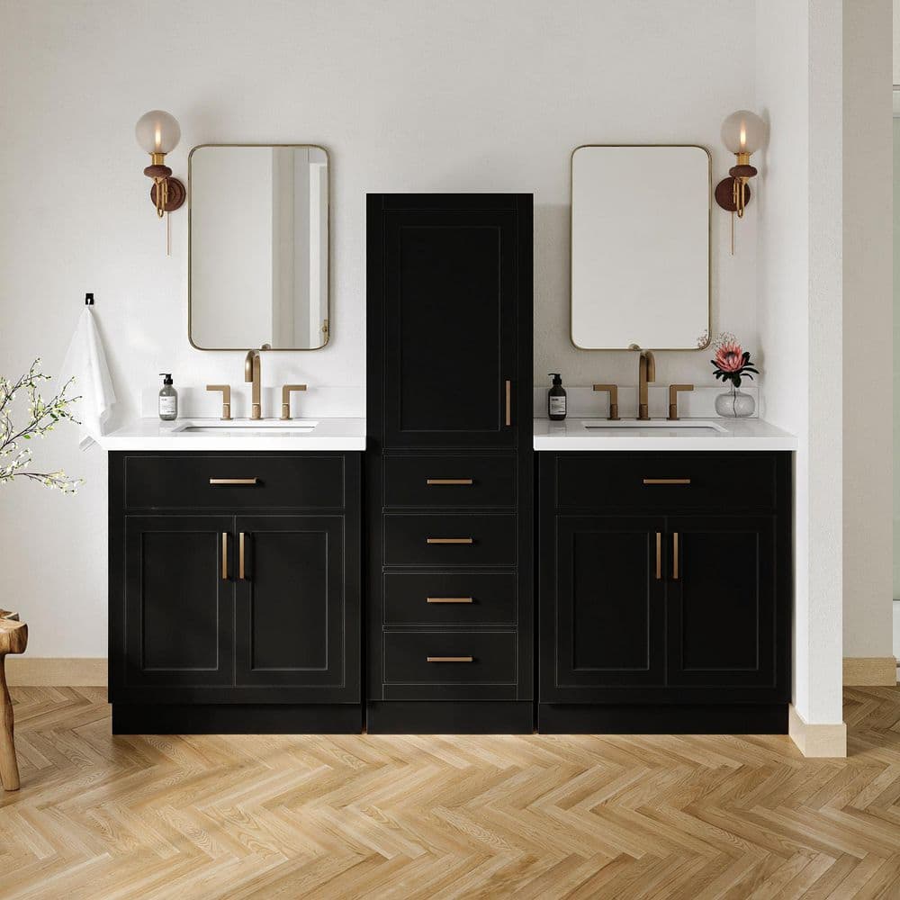 Reviews for ARIEL Hepburn 3-Piece Set 2 x 30 in. Single Sink Bathroom ...