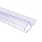 Fab Glass and Mirror Clear 95 in. Length Shower Door Sweep ...