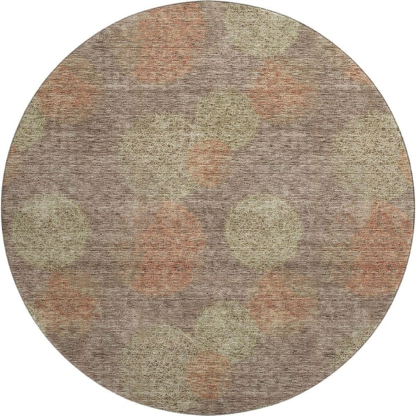 Addison Rugs Mayfield Premium Machine Washable Abstract AMF977 Brown 8 ...