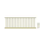 Barrette Outdoor Living VersaRail Classic 42 in. White Aluminum Gate ...