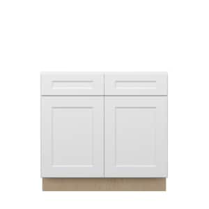 Kunal Kitchens Norfolk Shaker 42 in. W x 34.5 in. H x 24 in. D in ...