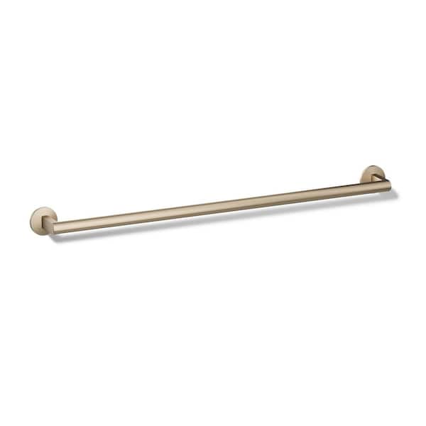 KOHLER Components 30 in. Wall Mounted Towel Bar in Vibrant Brushed ...