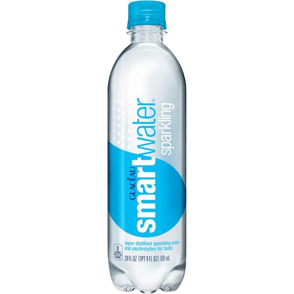 Glaceau 20 oz. Smartwater Sparkling 786162004949 - The Home Depot