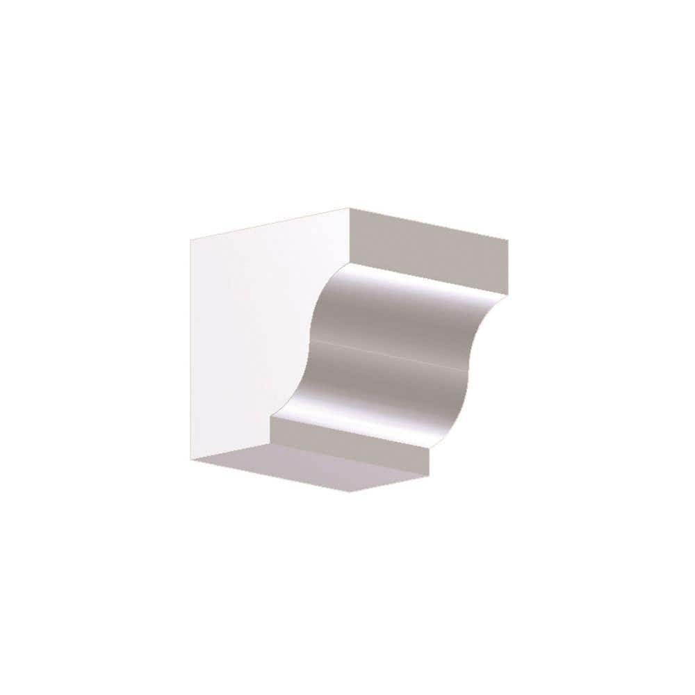 Fypon 4 in. x 4 in. x 4 in. Polyurethane Dentil Block DTLB4X4X4 - The ...