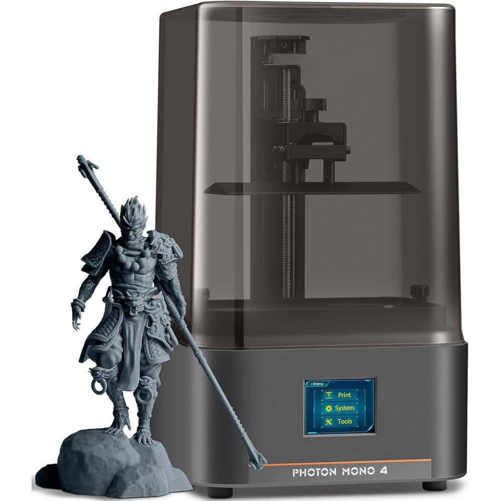 Vrbgify Resin 3D Printer with 7'' 10K High Resolution Mono LCD Screen ...