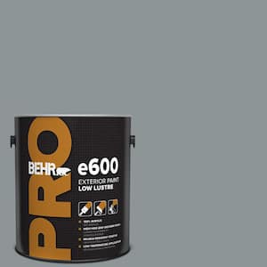 BEHR PRO 1 gal. #N450-4 Moonquake Semi-Gloss Acrylic Exterior Paint ...