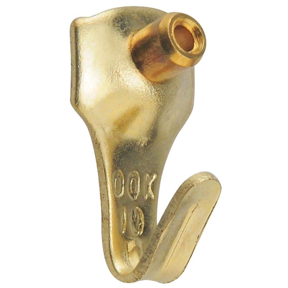 Reviews for OOK 10 lb. Brass-Plated Steel Picture/Mirror Hanging Hooks ...