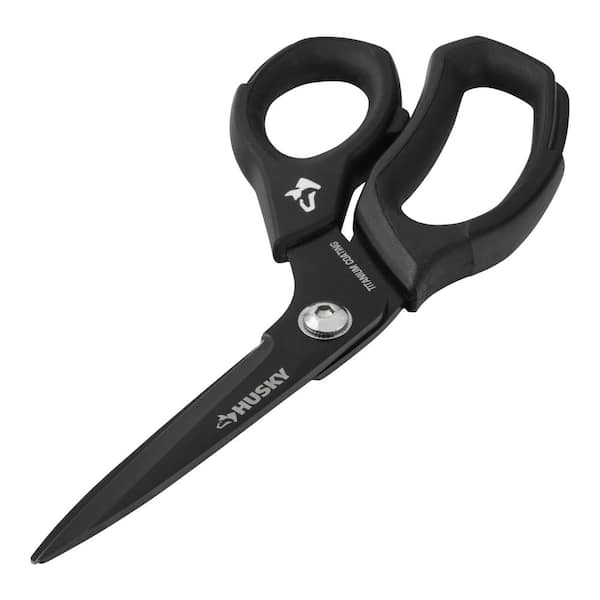 Fiskars Everyday 8 in. Non-Stick Titanium Scissors with SoftGrip ...