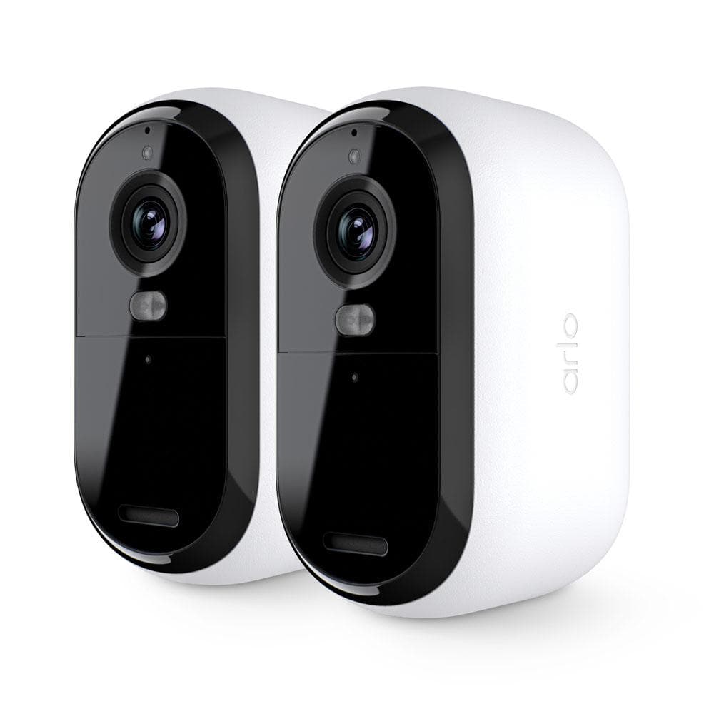 Arlo Essential 2nd Gen 2K 2 Cam, White VMC3250-100NAS - The Home Depot
