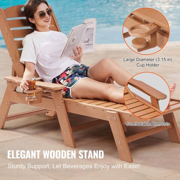 Sun lounger with cup holder store