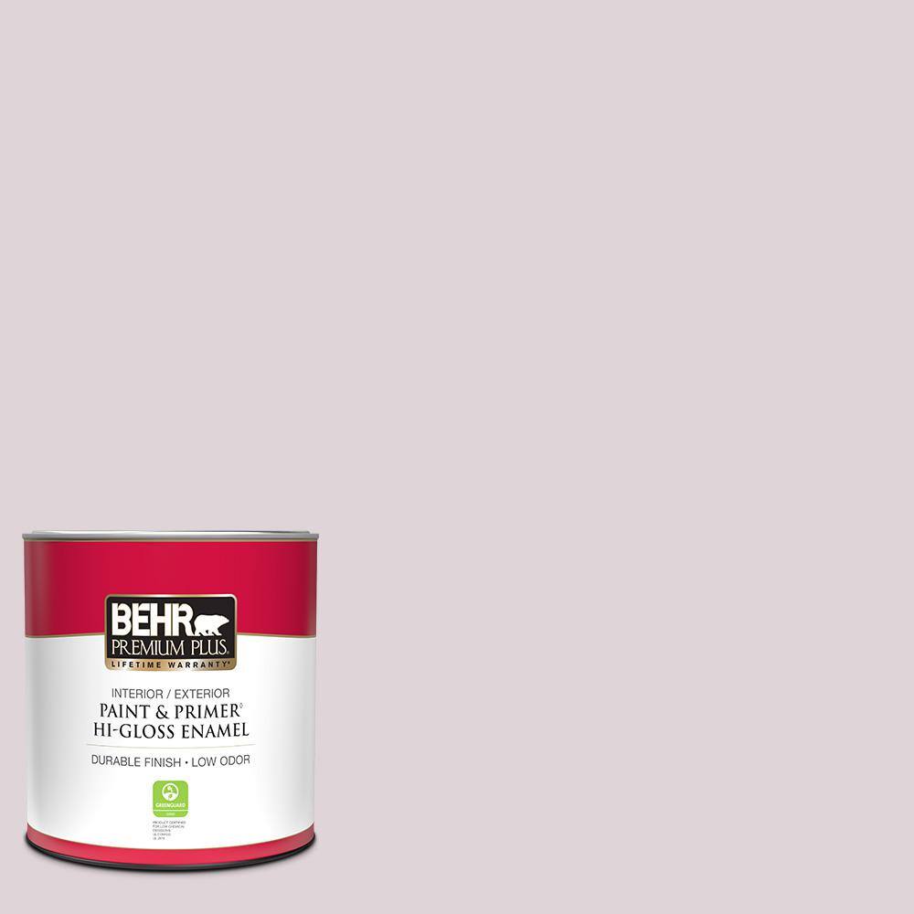 BEHR PREMIUM PLUS 1 qt. #PPU16-07 Mystic Fairy Hi-Gloss Enamel Interior ...