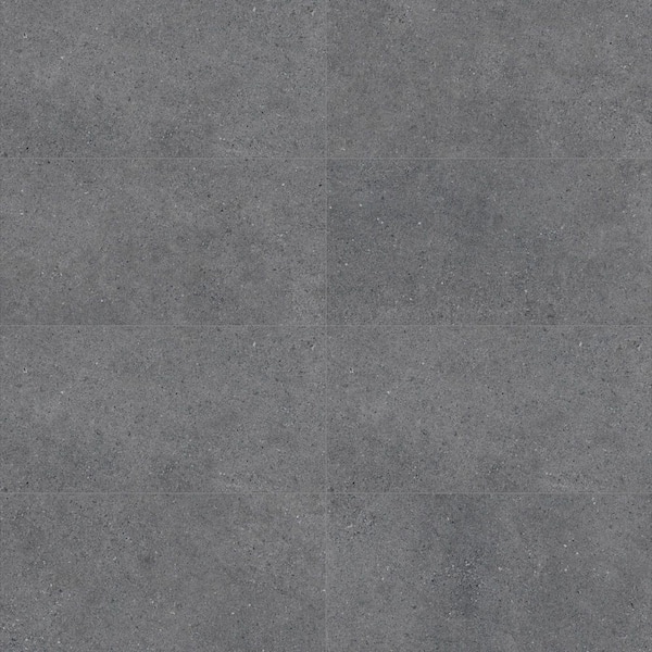 Giorbello Spanish Silis 12 in. x 24 in. Matte Terrazzo Look Porcelain ...
