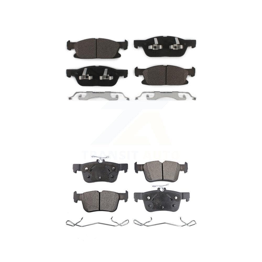 TEC Front Rear Ceramic Brake Pads Kit For Ford Edge Lincoln MKX Nautilus KTC-100305 KTC-100305 ...