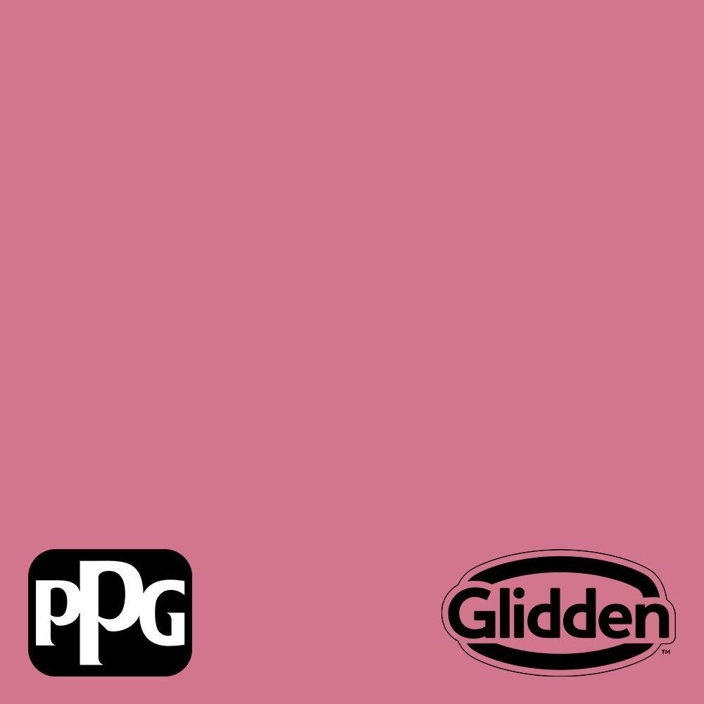 Glidden 8 oz. PPG1183-5 Razzberries Satin Interior Paint Sample PPG1183 ...