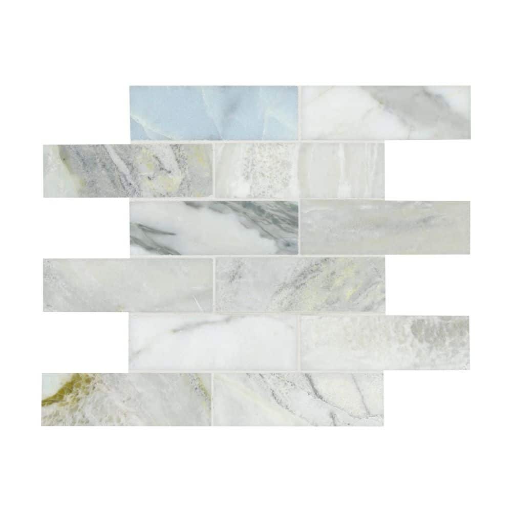 MSI Take Home Tile Sample-Cloudland Subway 4 in. x 4 in. Polished ...
