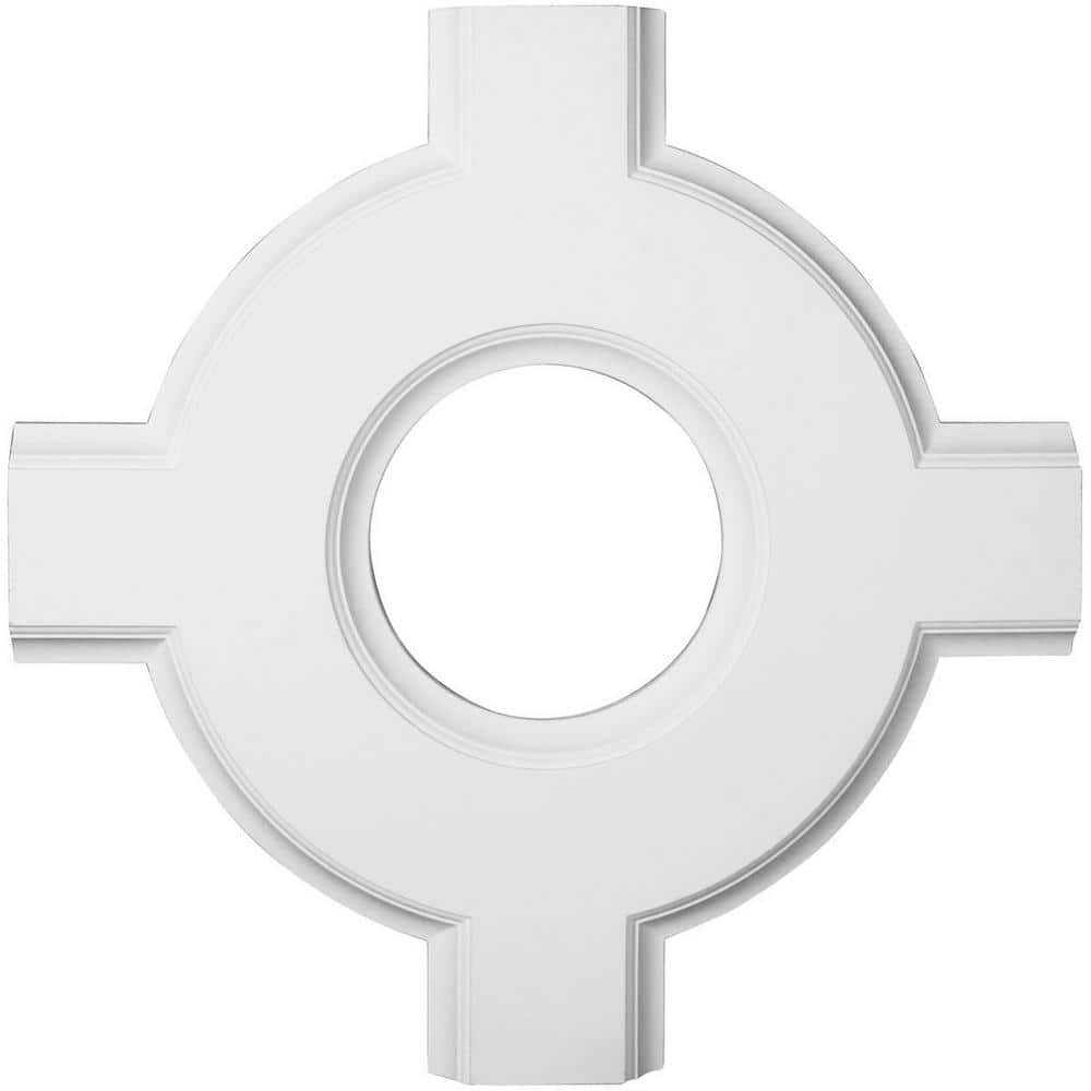 Ekena Millwork 36 in. Inner Circle Intersection for 8 in. Traditional ...
