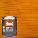 Flood 1 gal. Cedar Tone Transparent CWF-UV Exterior Wood Stain FLD520-01