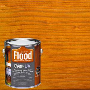 Flood 1 gal. Clear CWF-UV Exterior Wood Finish FLD542-01 - The Home Depot