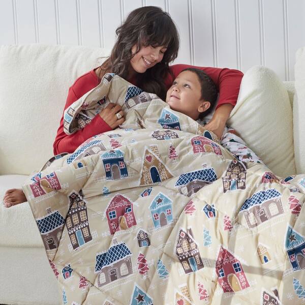 The Company Store Company Essentials Loftaire Holiday Toast Throw ...