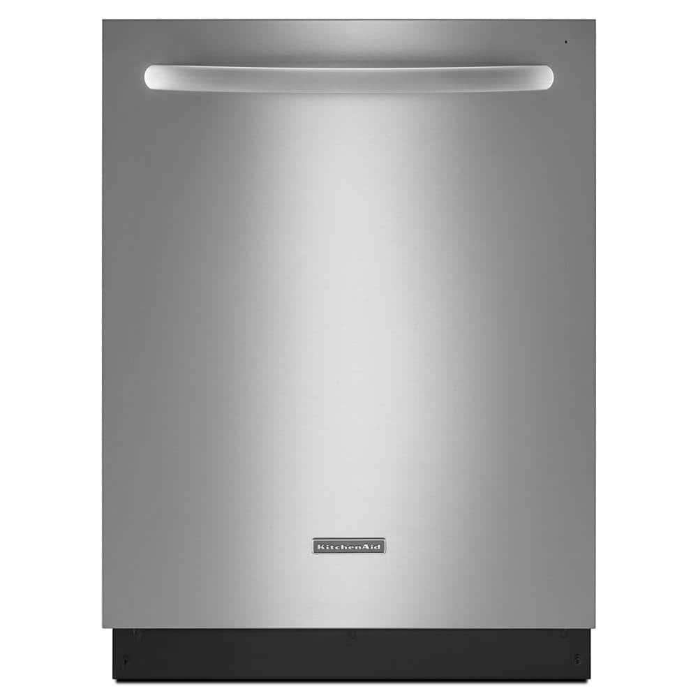 KitchenAid Top Control Dishwasher in Stainless Steel with Stainless ...