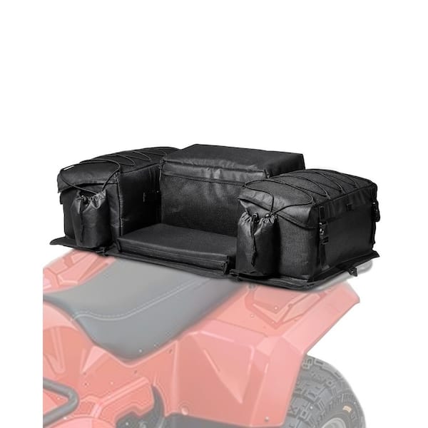 VEVOR ATV Rear Storage Bag, 50L ATV Rear Cargo Bag with Sponge Seat ...