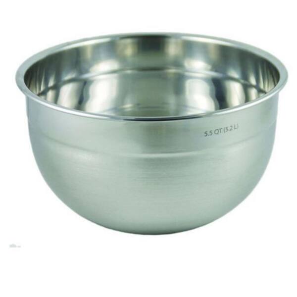 Tovolo Stainless Steel Mixing Bowl - 5.5 Qt 80-15550 - The Home Depot