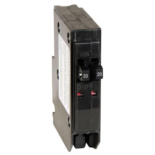 Square D QO 2-20-Amp Single-Pole Tandem Circuit Breaker (QO2020C ...