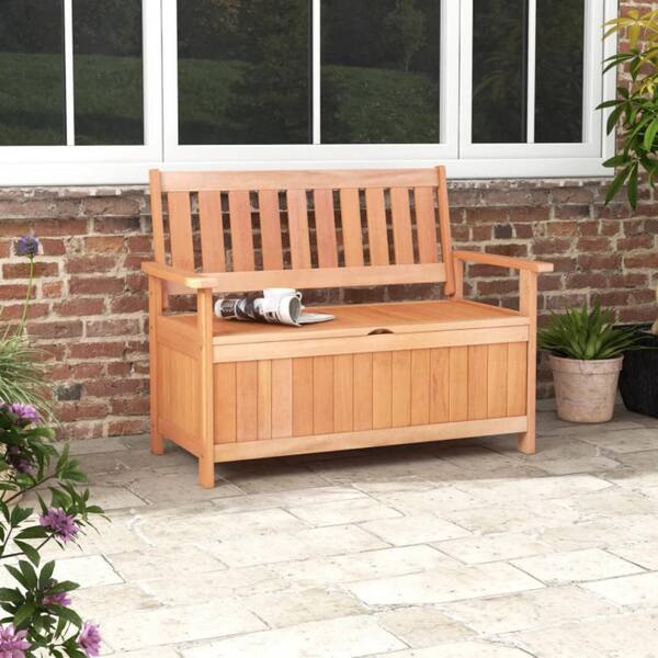 Small Outdoor Storage Bench