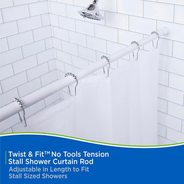 2 Pack Stainless Steel Closet Pole Sockets, Heavy Duty Closet Rod End