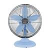GOOD HOUSEKEEPING Retro 12 in. All-Metal Table Fan in Light Blue 92608 ...