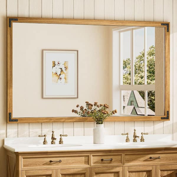 Have a question about KeonJinn 60 in. W x 36 in. H Rectangular Rustic ...