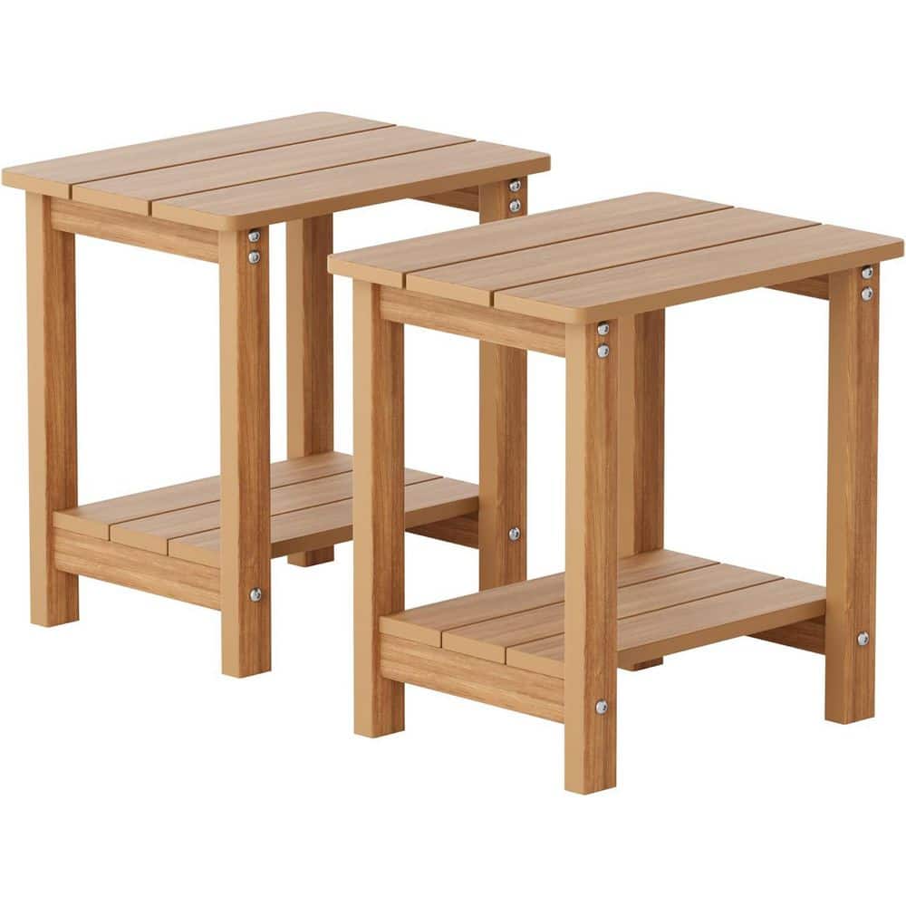 Mximu Teak Recyclable HIPS Plastic Outdoor Indoor Side Table with ...