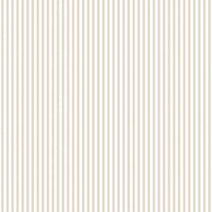 Beige/White Smart Stripes 3 Awning Stripe Matte Finish Non-Pasted Vinyl ...