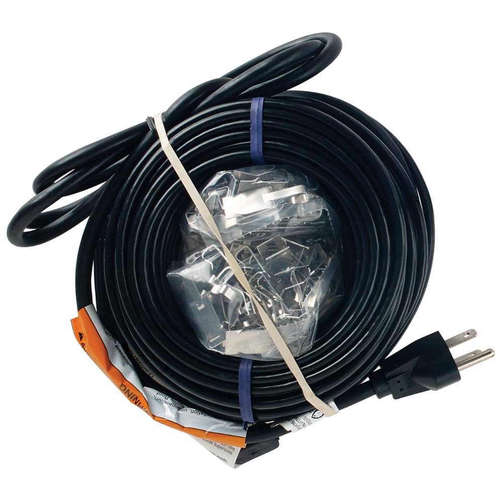 Frost King 80 ft. Roof De-Icing Cable Kit RC80 - The Home Depot