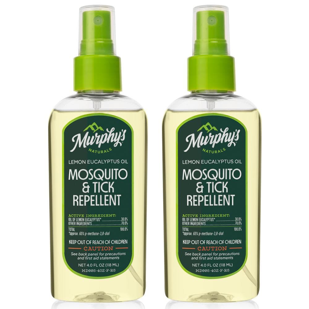 MURPHY'S NATURALS 2-Pack DEET-Free Lemon Eucalyptus Oil Insect ...