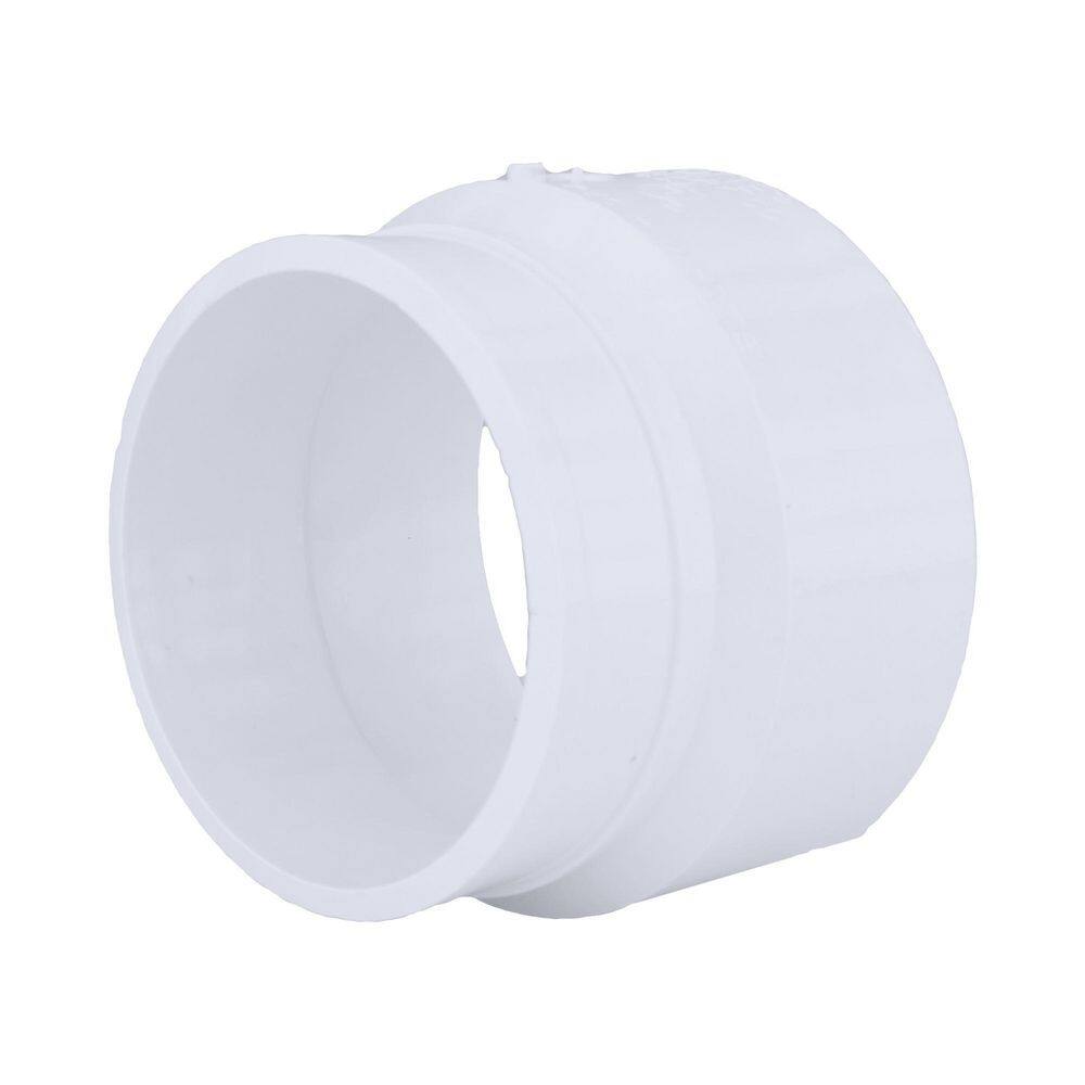 Charlotte Pipe 2 in. PVC DWV No Hub Adapter PVC 00119 0800 - The Home Depot