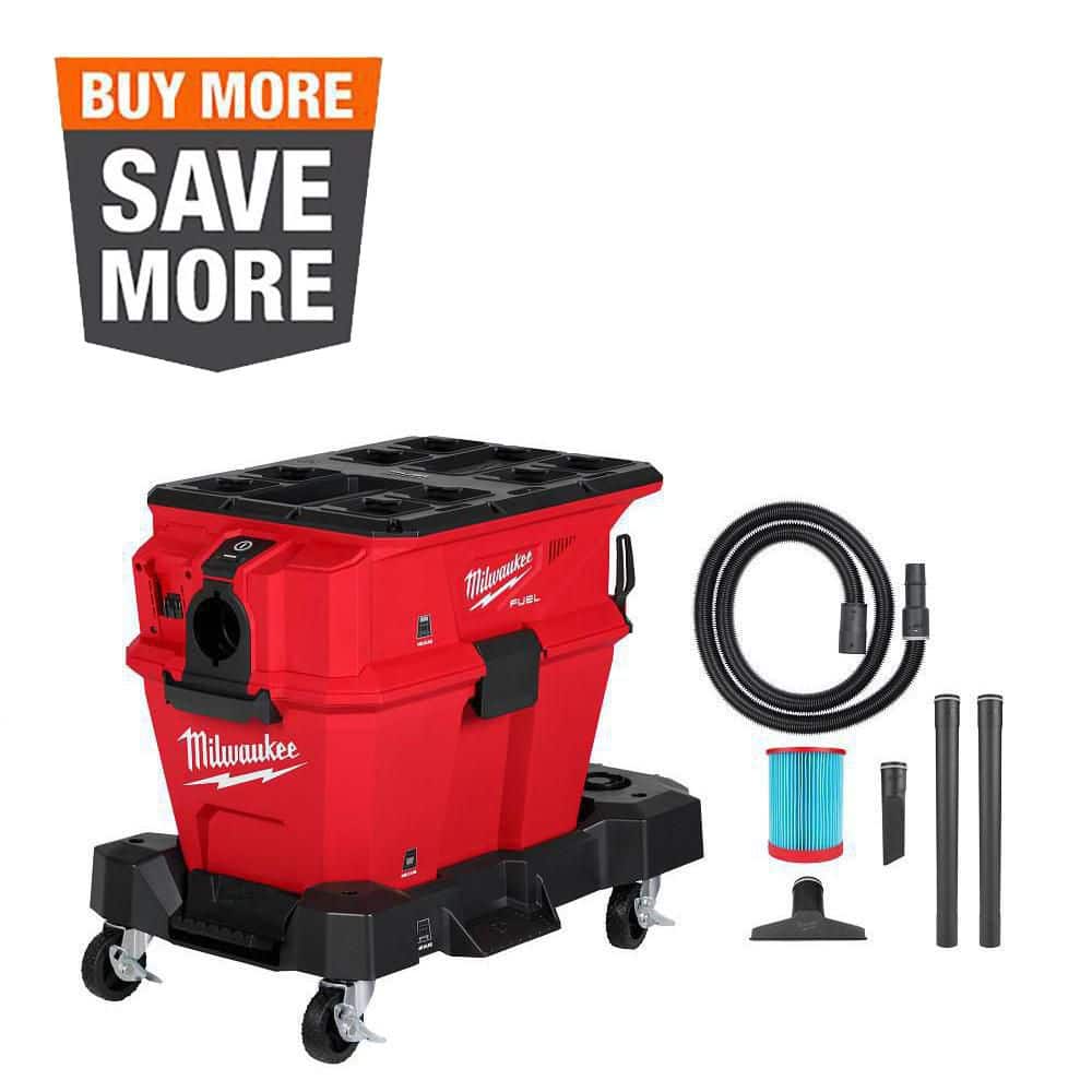 Milwaukee M18 FUEL NEXUS 6 Gallon Wet/Dry Vacuum with PACKOUT ...