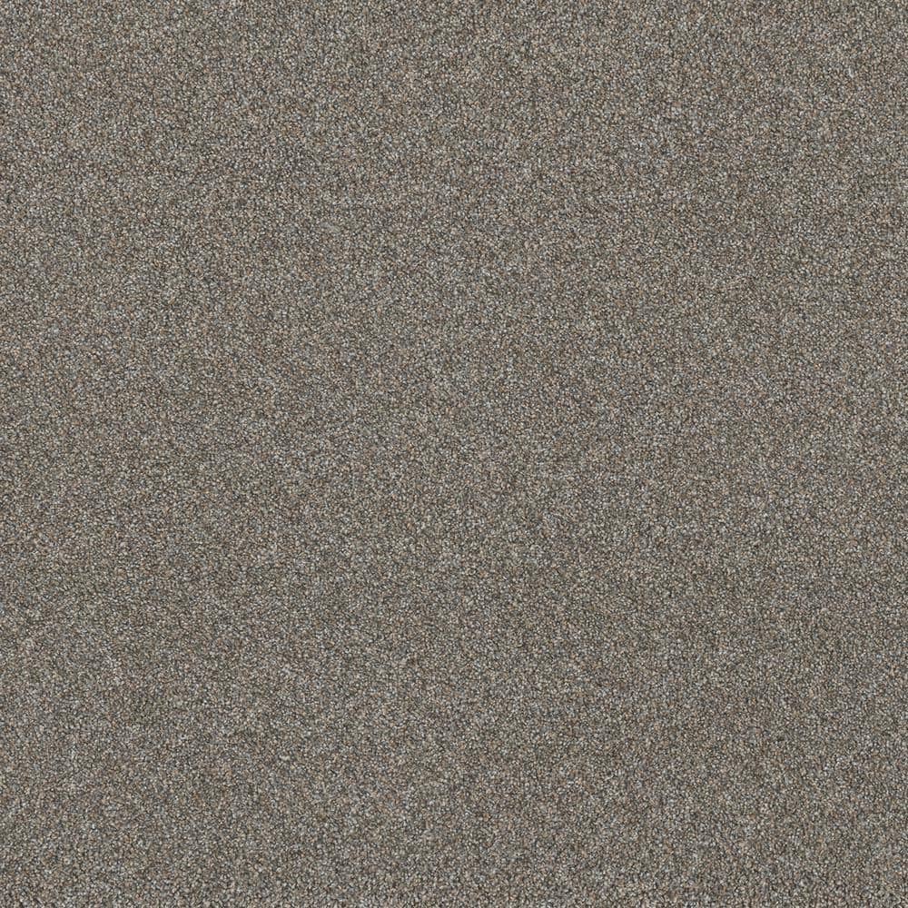 Lifeproof Hazelton II - Drama - Gray 50 oz. Polyester Texture Carpet ...