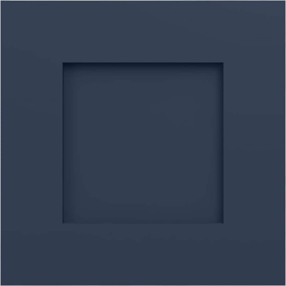 Ekena Millwork 12-in W x 12-in H True Fit PVC Flat Panel Shutters ...