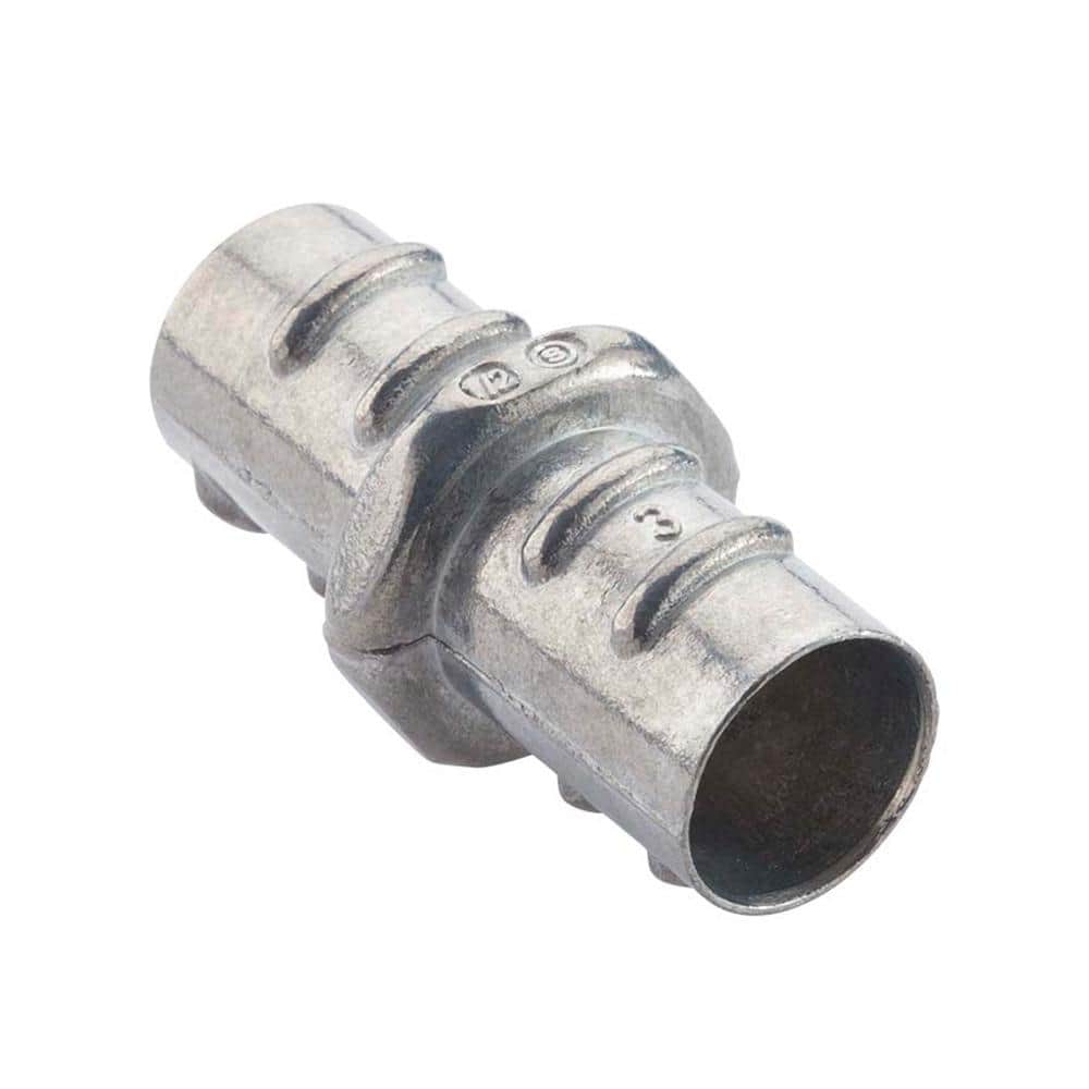 Halex 1-1/2 in. Flexible Metal Conduit (FMC) Screw-In Coupling 04515 ... Halex 1-1/2 in. Flexible Metal Conduit (FMC) Screw-In Coupling 04515 ...