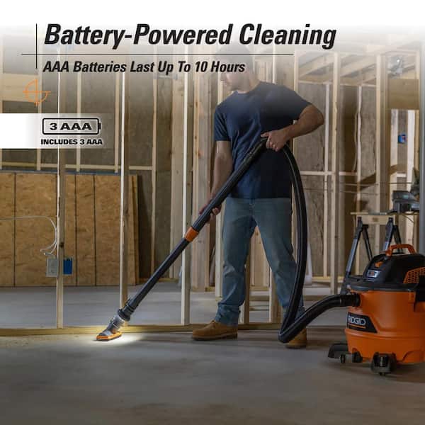 RIDGID 2-1/2 in. LED Lighted Cuff and Locking Telescoping Extension ...