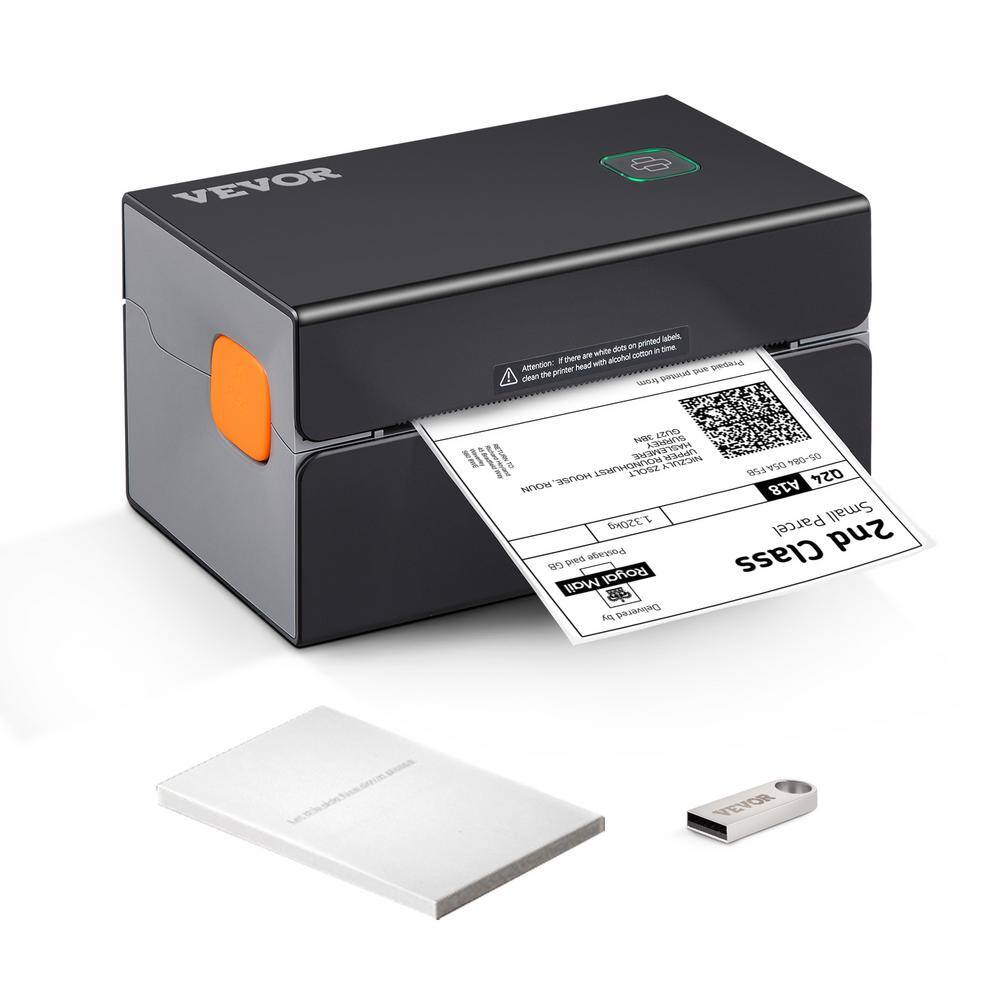 VEVOR Thermal Shipping Label Printer 4 in. x 6 in. 300 DPI Thermal ...
