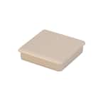 US Door and Fence 2 in. x 2 in. Navajo White Plastic Square Post Cap ...