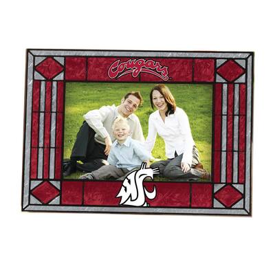 The Memory Company NCAA 4 in. x 6 in. Gloss Multicolor Art Glass Boise ...