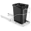 Costway Pull Out Trash Can Under Cabinet Sink Roll-Out Rack Slide Out ...