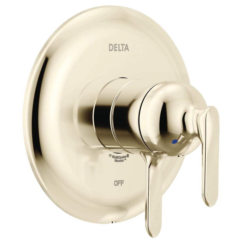 Delta Bonacci 2-Handle Valve Trim Kit in Lumicoat Polished Nickel ...