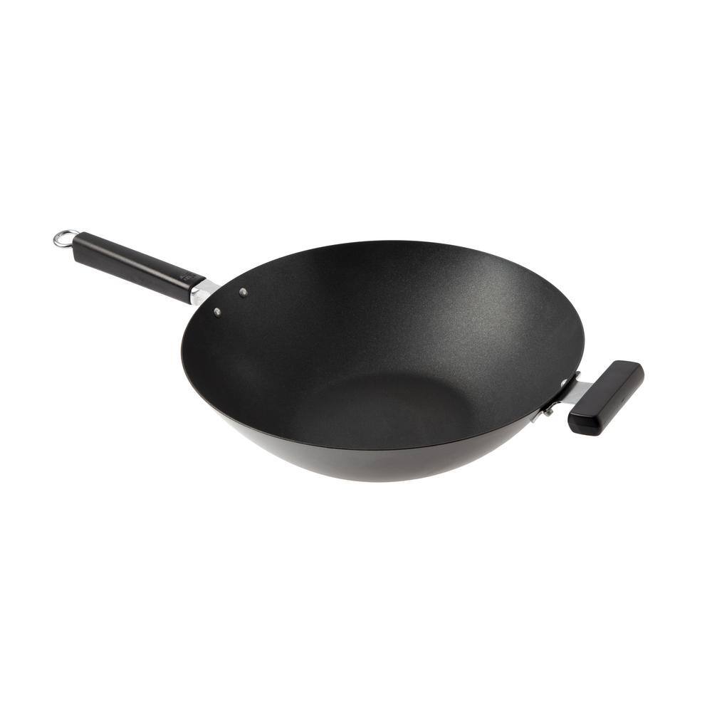 JOYCE CHEN Joyce Chen Professional Series 14 in. Black Carbon Steel ... JOYCE CHEN Joyce Chen Professional Series 14 in. Black Carbon Steel ...